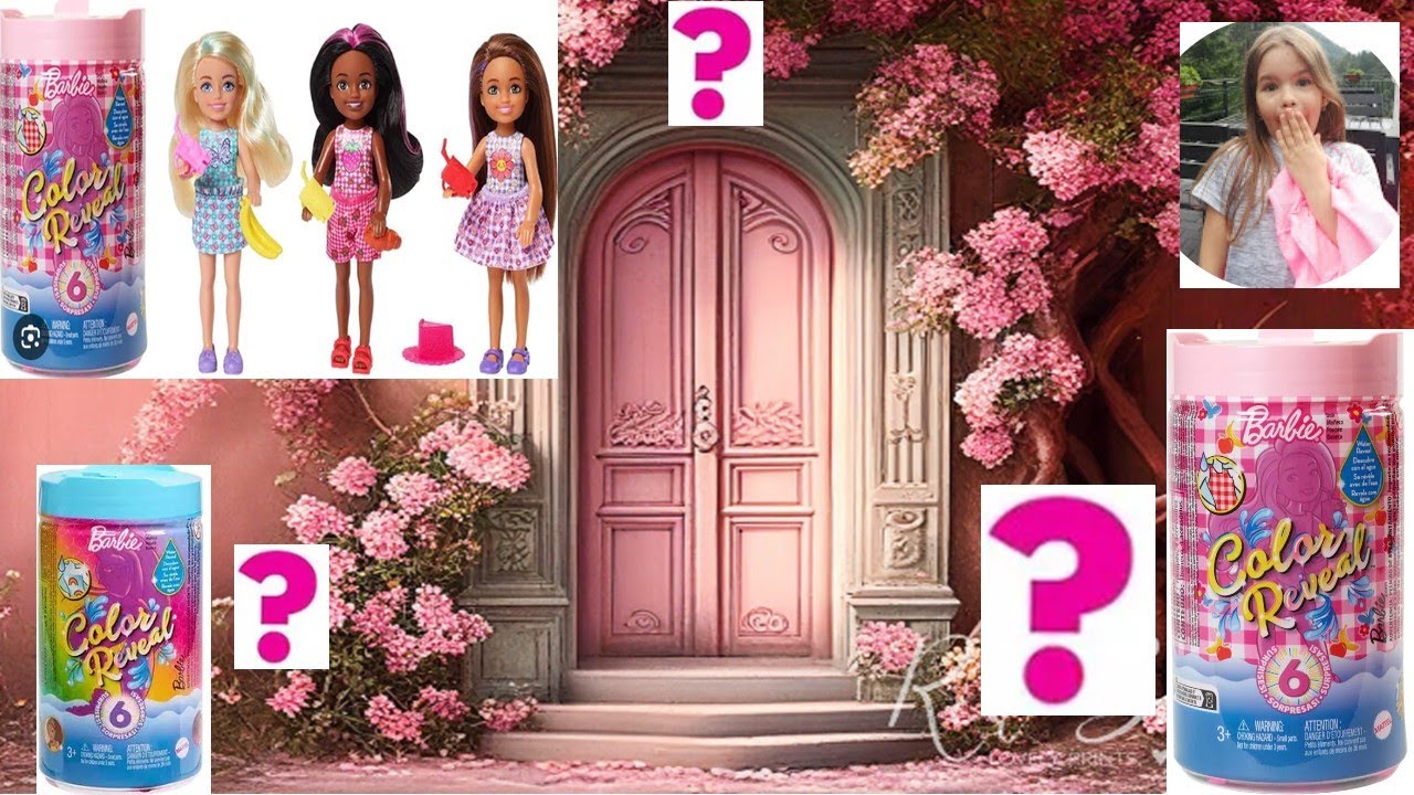 Color REVEAL - Barbie unboxing toy!!!! - YouTube