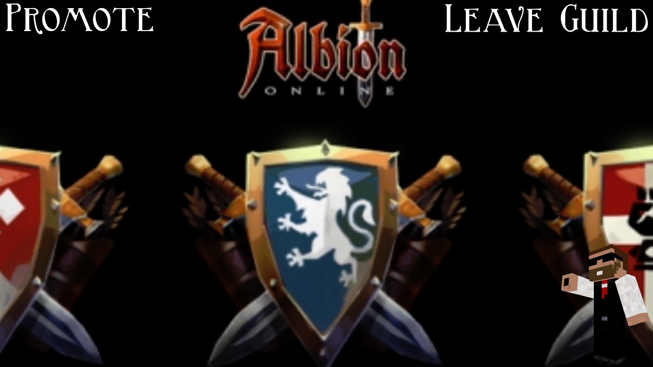 Albion Online | Leaving Guild & Promoting Members - YouTube