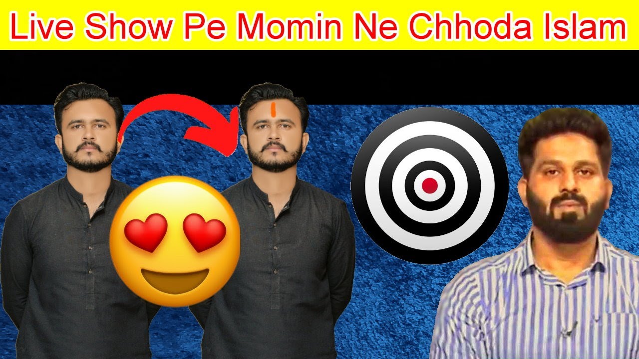 ExMuslim-Live Show Pe Momin Ne Chhoda Islam-#exmuslim sahil#adamseeker ...