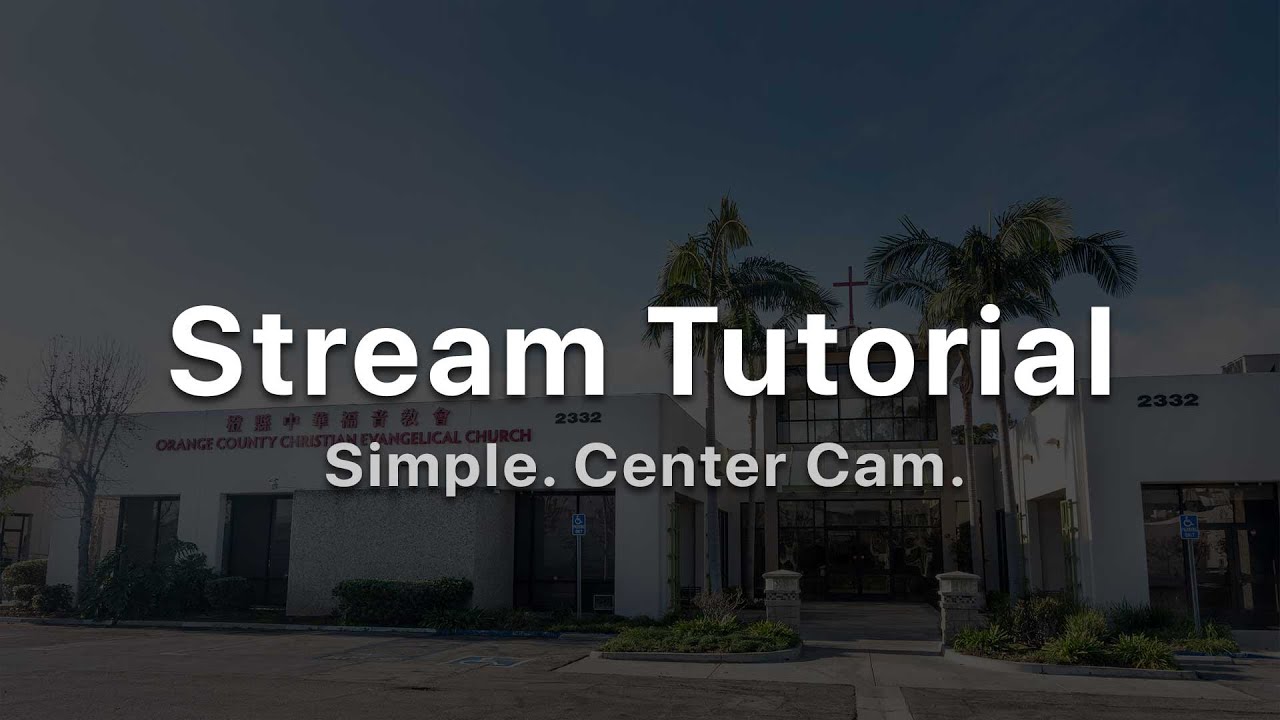 Stream Tutorial - Simple Version - YouTube