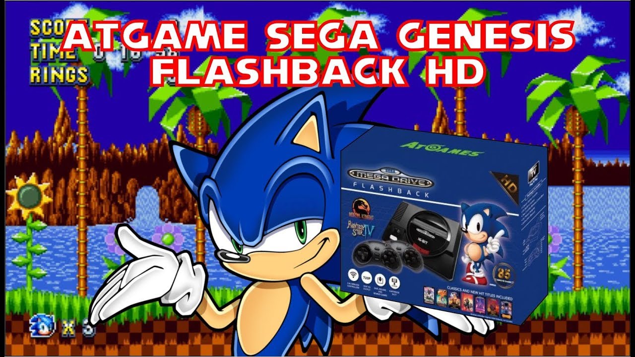 Atgames Sega Genesis HD Flashback Console - YouTube