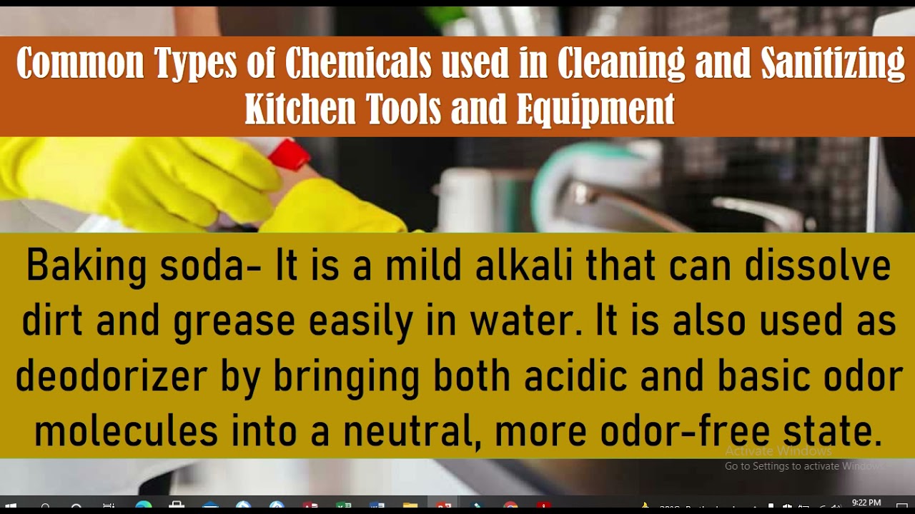 Tle 9 Cookery Quarter 1 Module 1 Clean Sanitize And Store Kitchen
