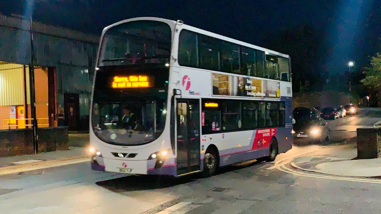 First Bus Sheffield 36250 X First Leeds Arriving At Olive Grove Bus ...