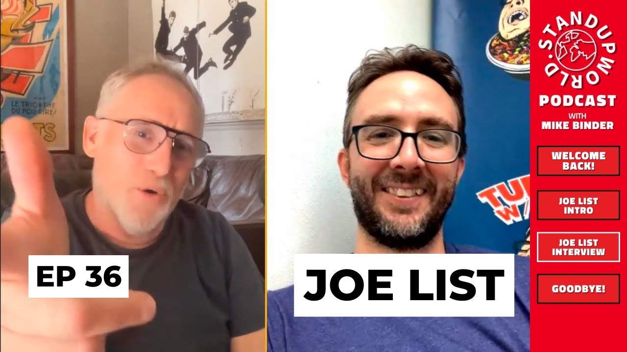 Joe List | EP 36 | Stand-Up World Podcast - YouTube