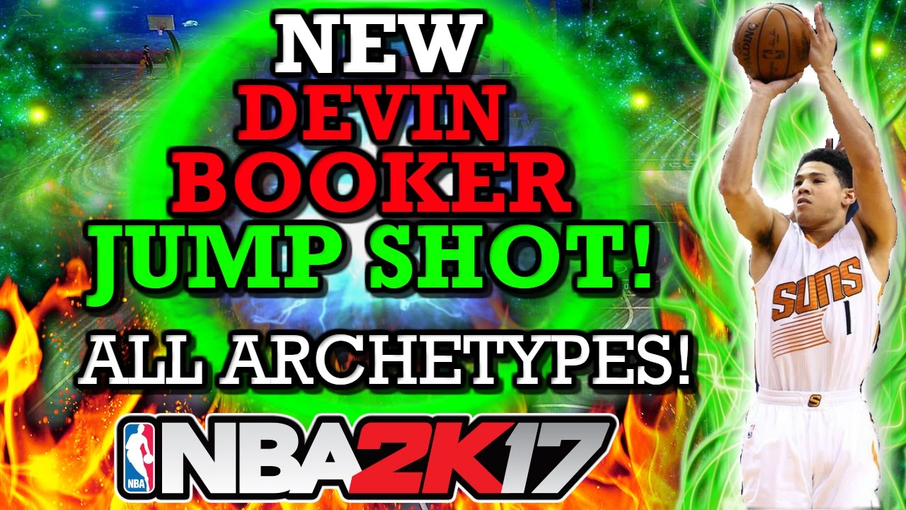 NBA 2K17 NEW DEVIN BOOKER CHEESE JUMP SHOT!! (AUTOMATIC GREEN RELEASES ...