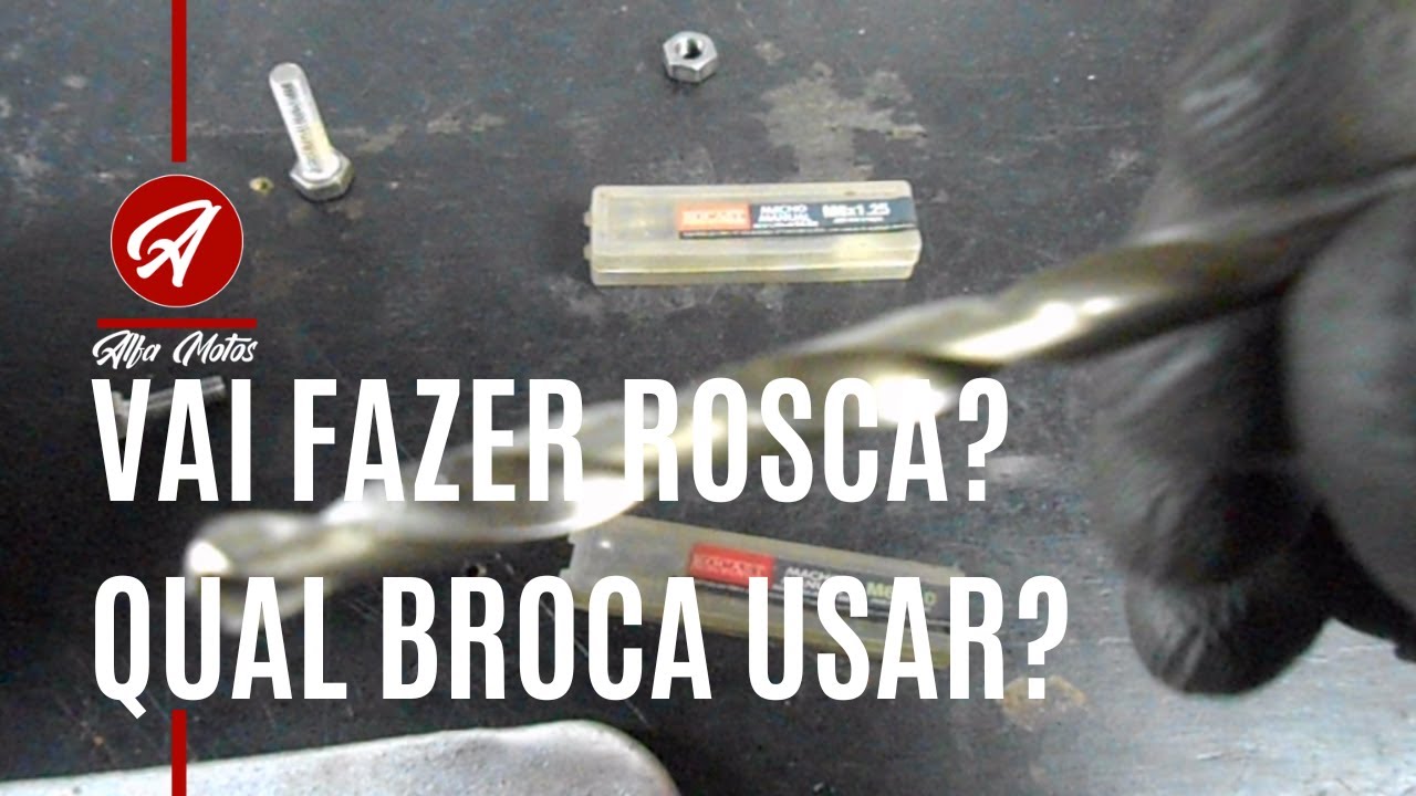 COMO SABER QUAL BROCA USAR PARA FAZER FURO DE ROSCA - YouTube