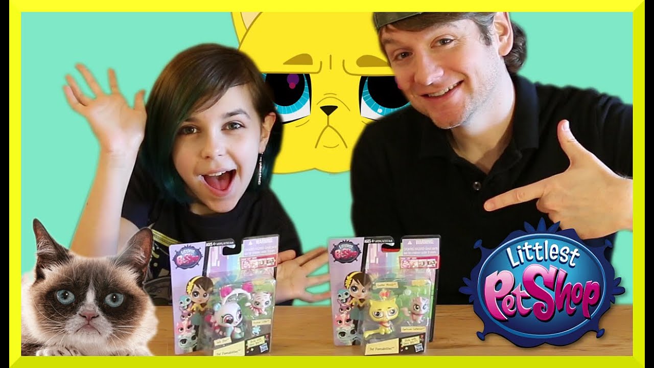 Littlest Pet Shop - LPS Toy Grumpy Cat Epic Fail Review with Chad Alan ...