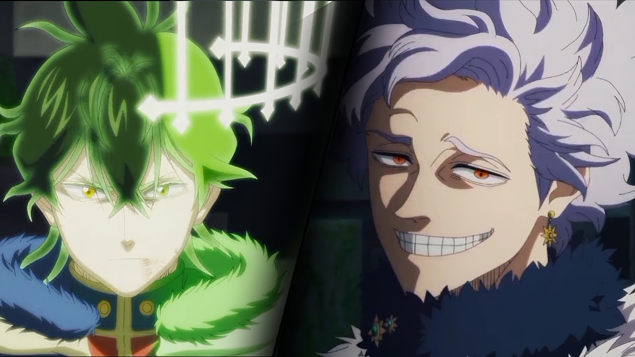 Yuno & Magic Knight Captains fight against Former Wizard King 🤴🥶 Black ...