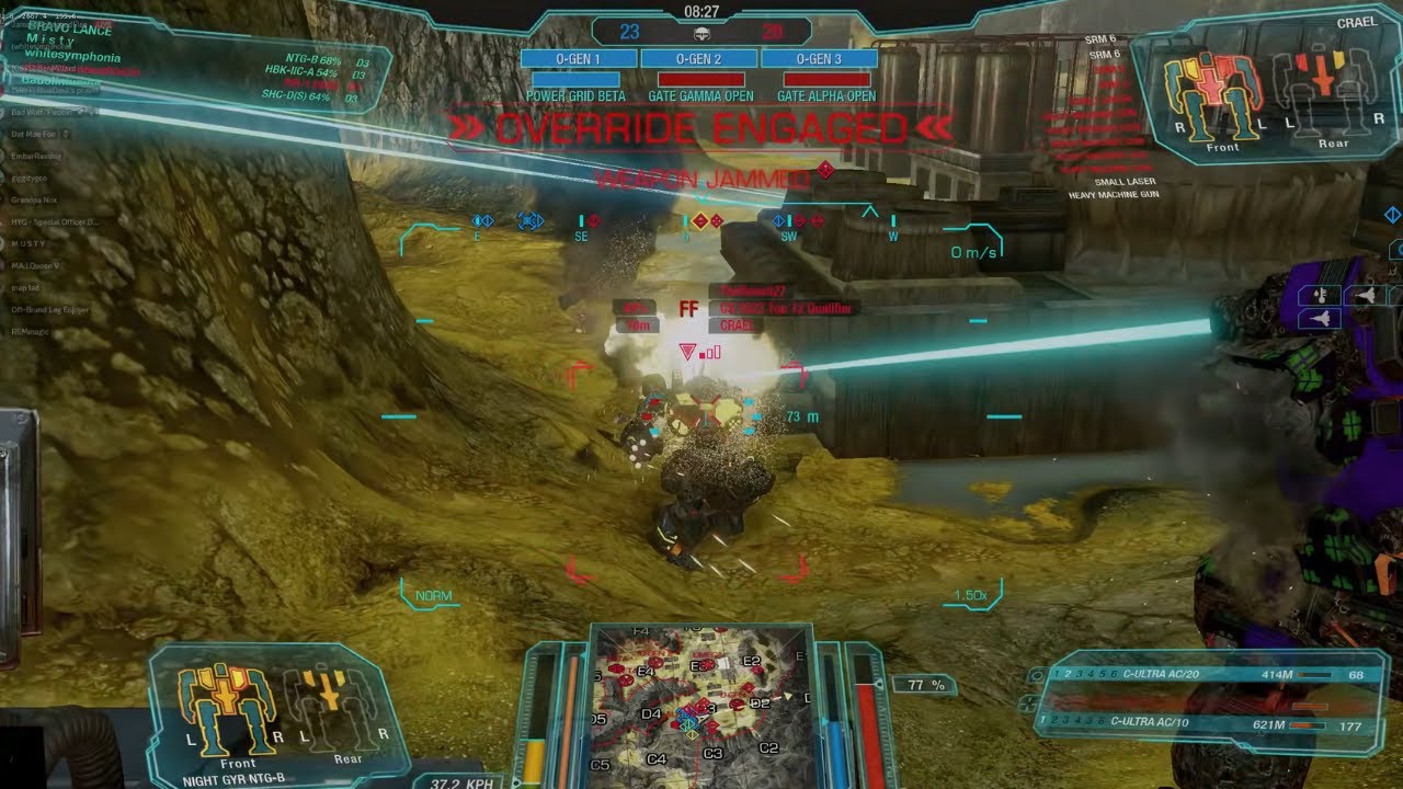 4-man G-NX + 3 Friends vs 5-man FJRD + 2 -EQ-, Faction Play - YouTube