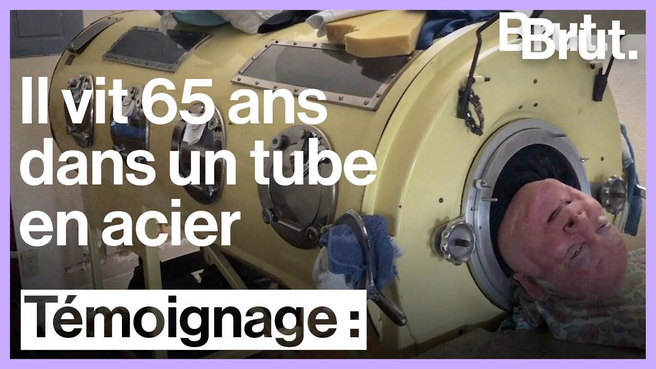 Vivre 65 ans dans un "poumon d'acier" - YouTube
