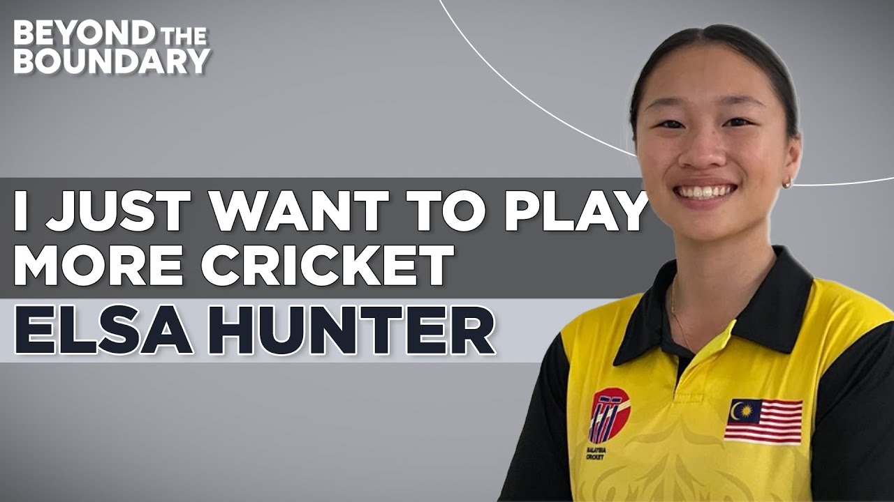Elsa Hunter: I just want to play more cricket | Interview | #AsiaCup ...