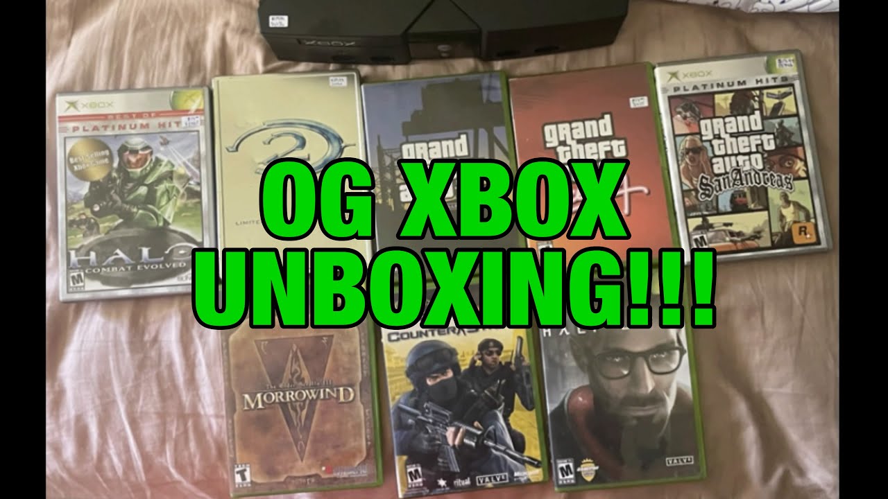 UNBOXING MY OG XBOX!!! - YouTube
