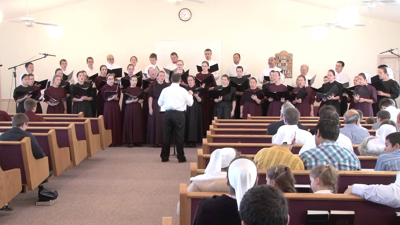 I Know That My Redeemer Liveth HD - Mennonite Singing - YouTube