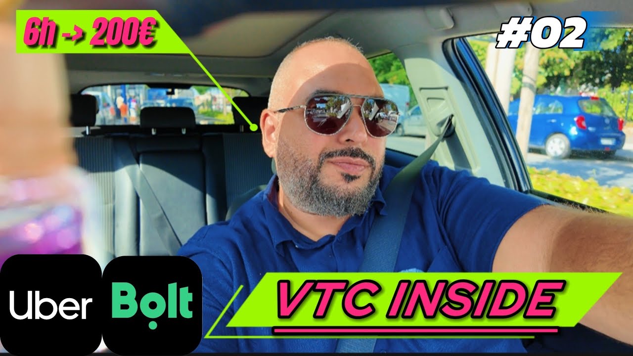 Ma journée VTC Inside - EP02 200€ - YouTube