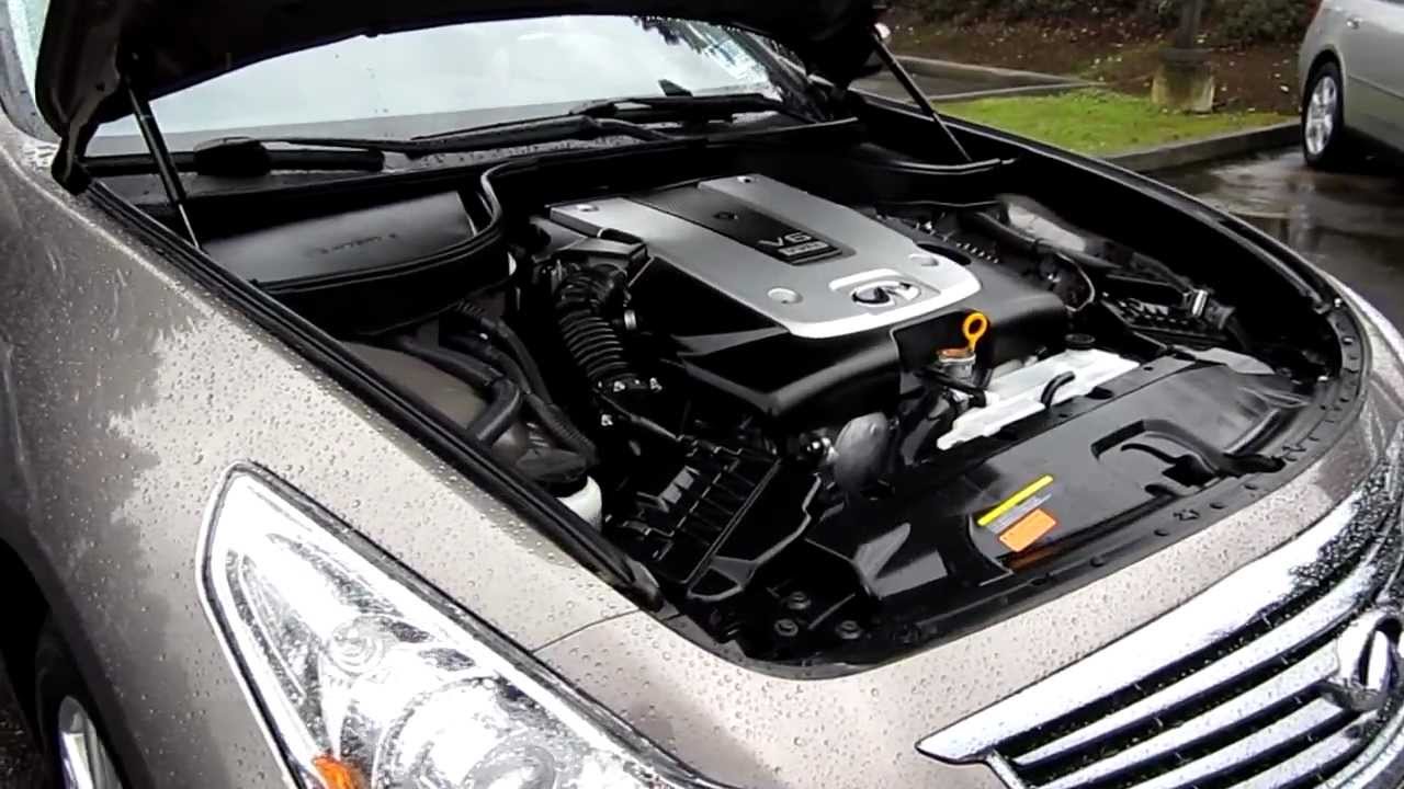 2012 Infiniti G37, silver - Stock# 5119 - Engine - YouTube