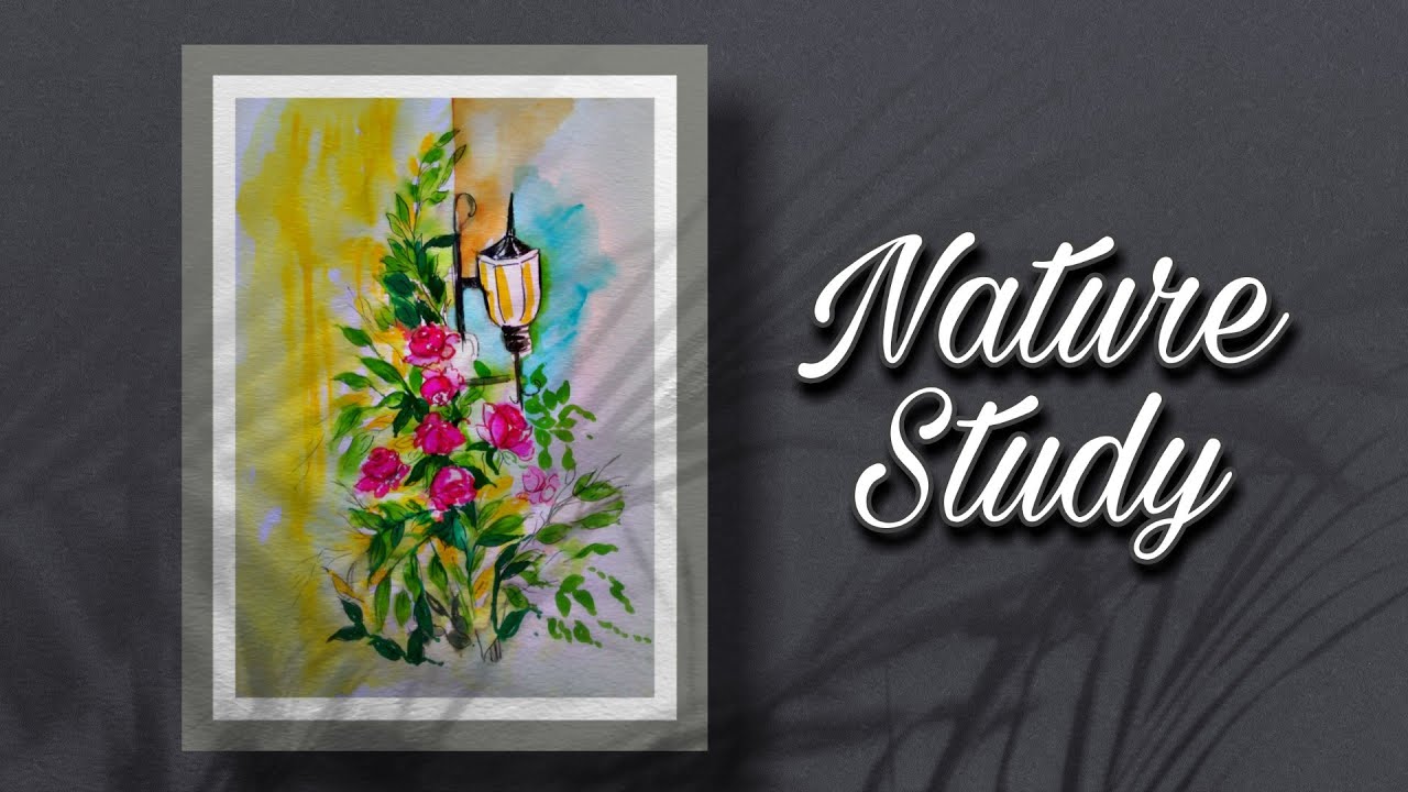 Nature Study | Nature Study Drawing | Nature Study Painting - YouTube