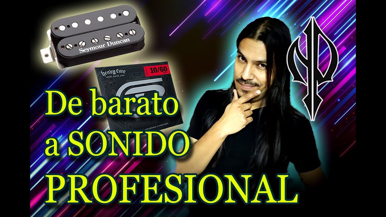 Guitarra BARATA con sonido CARO | SGR 7 | Seymour Duncan | Dunlop - YouTube