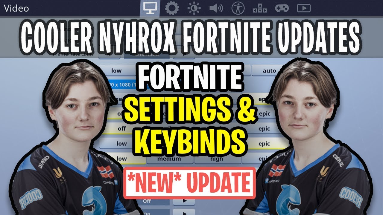 Cooler Nyhrox Fortnite Settings, Keybinds, Sensitivity, Gear and Setup ...