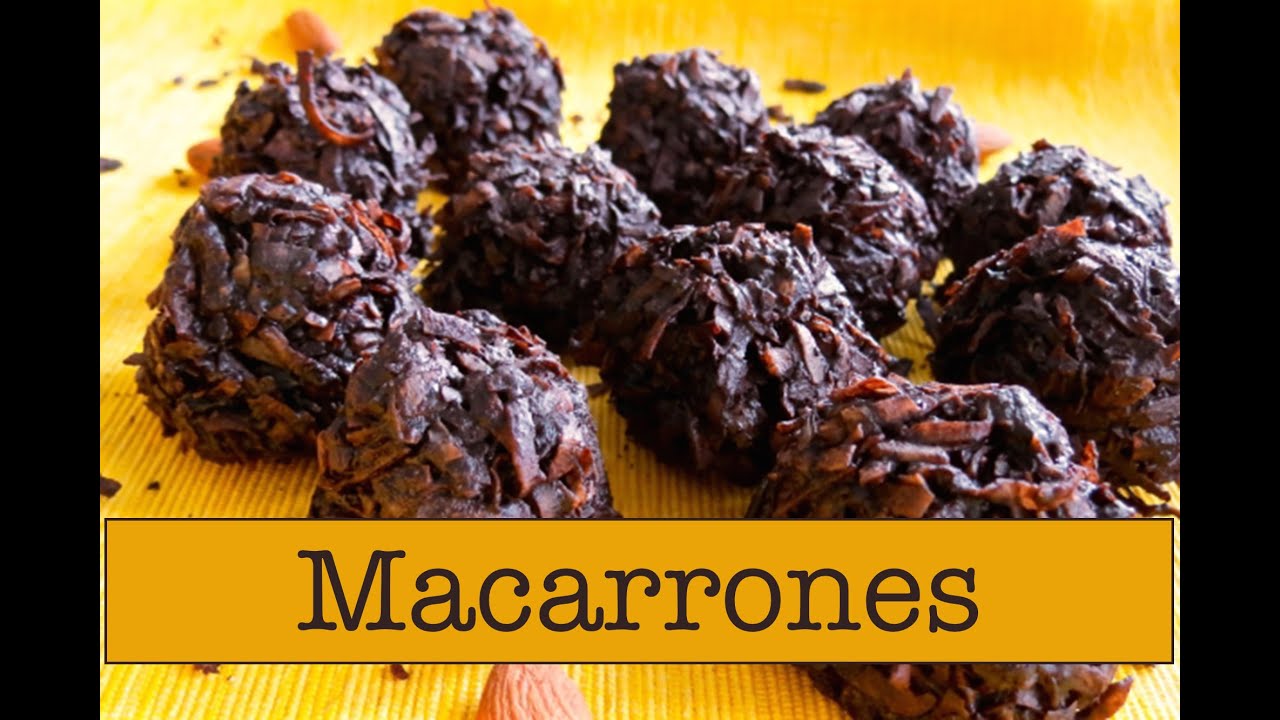 Macarrones de Coco Súper Fáciles. -- The Frugal Chef - YouTube