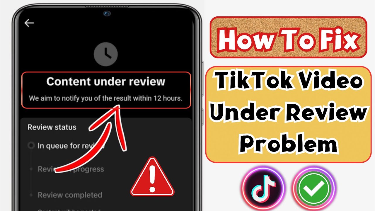 How to Fix TikTok Video Under Review Problem | Fix TikTok Video under ...