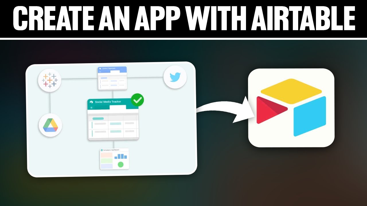 How To Create an App With Airtable 2025! (Full Tutorial) - YouTube