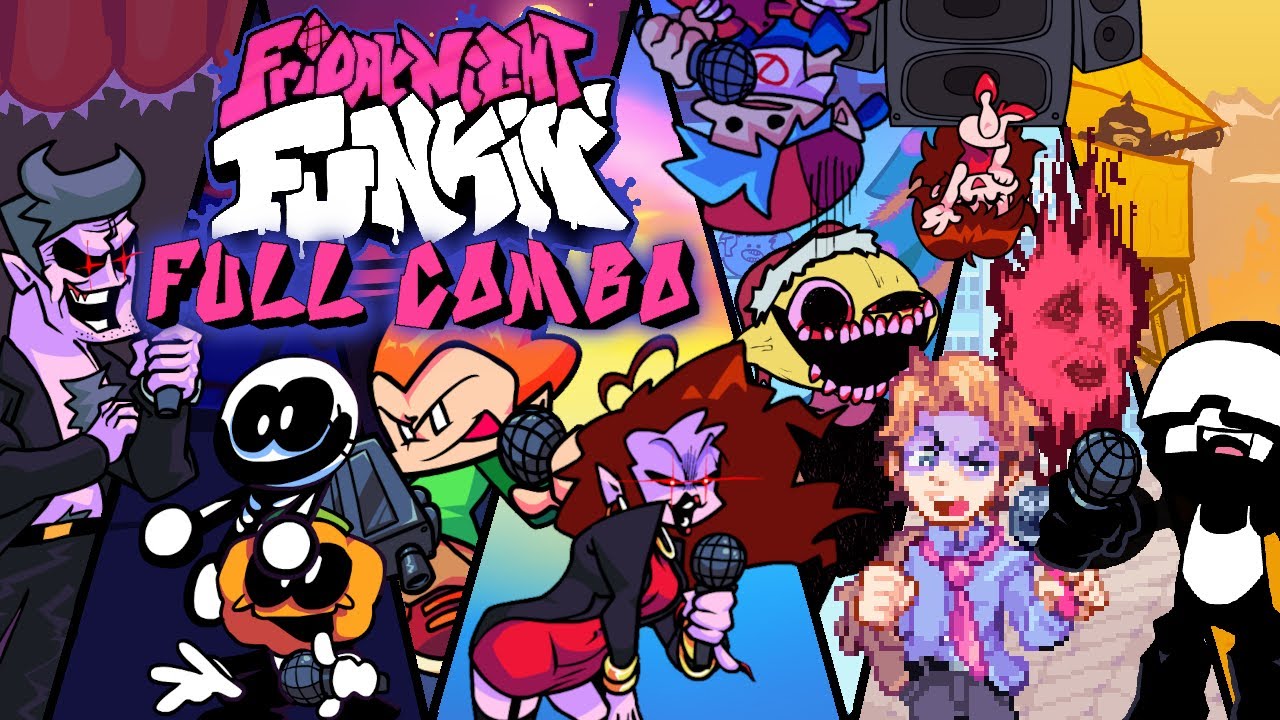 Friday Night Funkin' - All songs Fullcombo (Newgrounds Demo) - YouTube