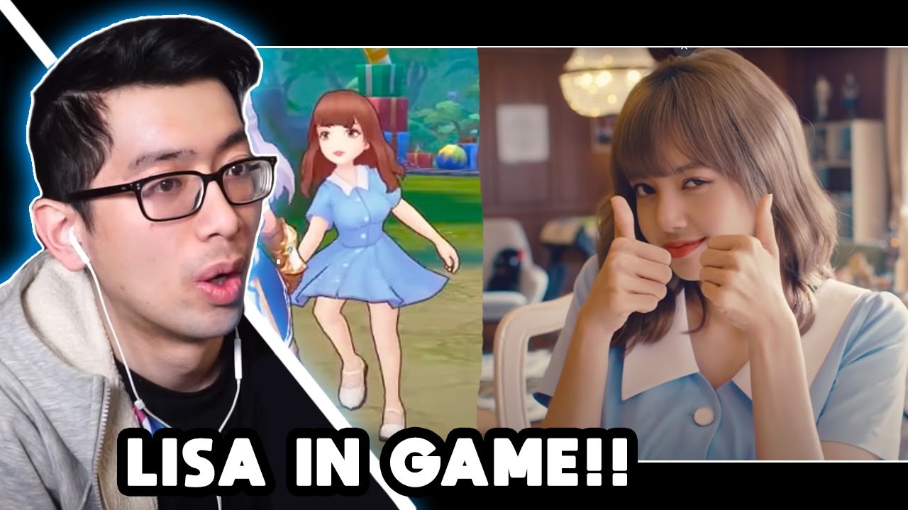 Reaction to BLACKPINK LISA MOBILE GAME AD - YouTube