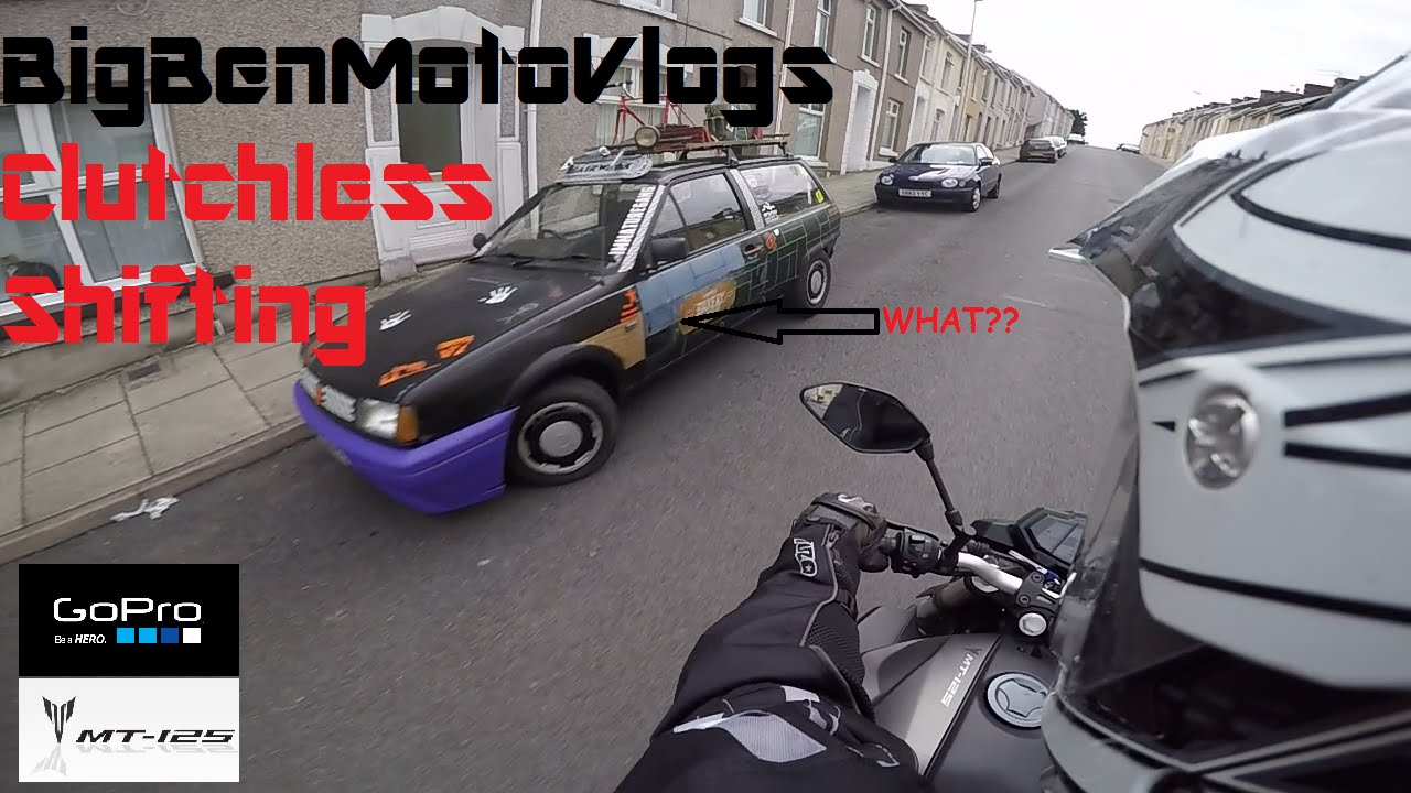 #29 Clutchless Shifting! On a Yamaha MT-125! - YouTube