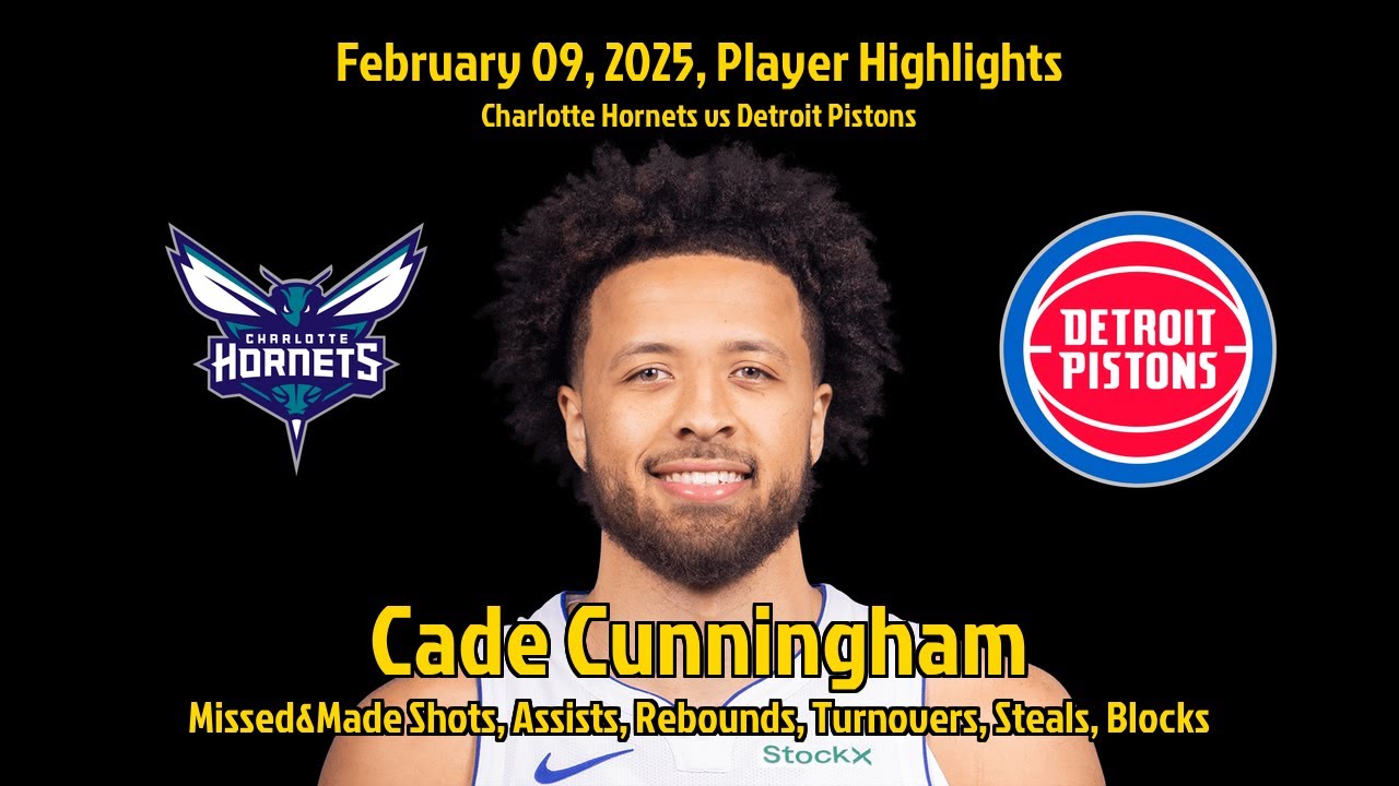 Cade Cunningham Highlights | Charlotte Hornets vs Detroit Pistons | 09 ...