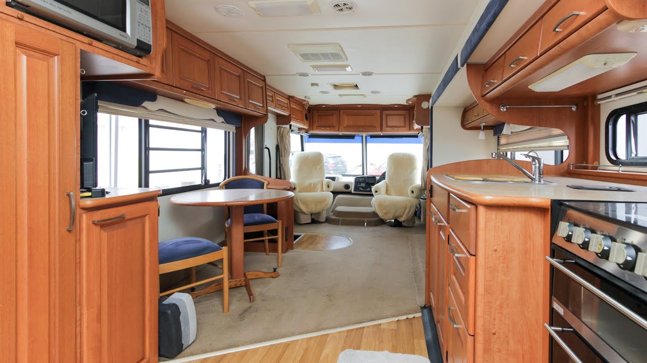 Winnebago Nullarbor Motorhome - 34' Twin Slide Out Design. - YouTube