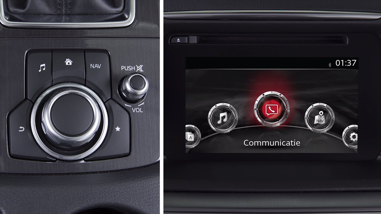 Het multimediasysteem in de Mazda CX-5 | MZD Connect - YouTube