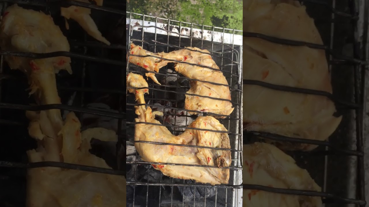 Cara pusing ayam bakar - YouTube