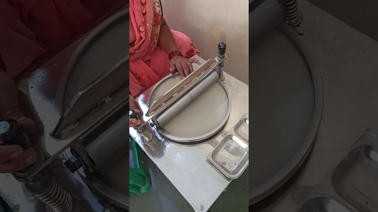 Jowar Roti machine - YouTube