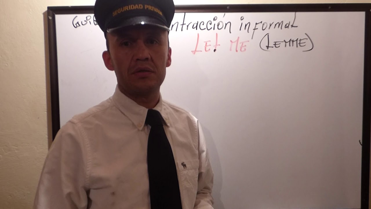 LEMME (LET ME) CONTRACCION. - YouTube