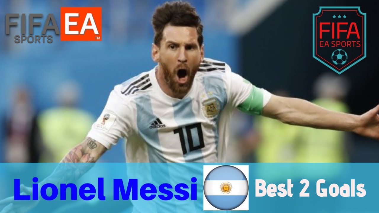 Lionel Messi Best two goals Scored from the World Cup - YouTube