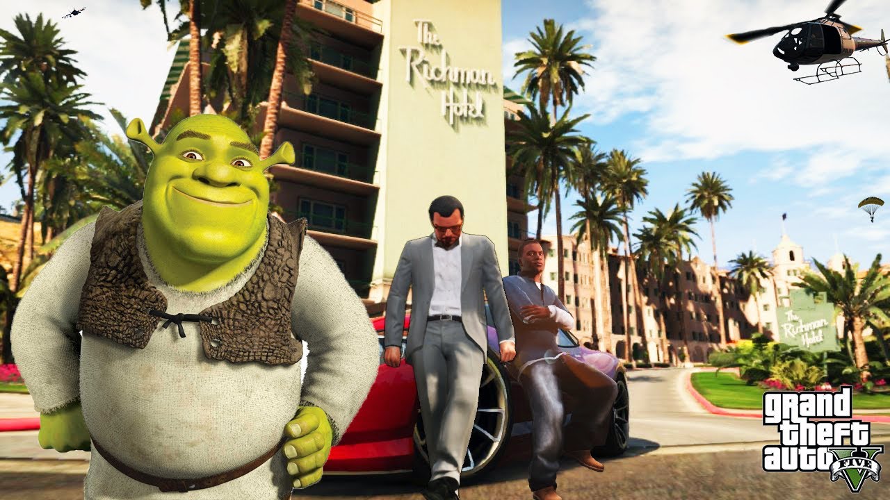 GTA 5 Online - Shrek - YouTube