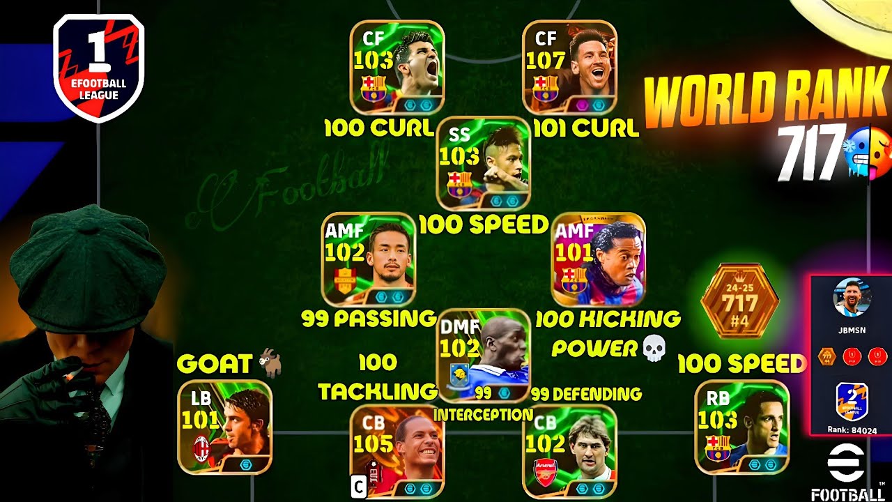 "Comeback Against World Rank 717 Opponent"🥶🔥 | eFootball Ranked Match ...