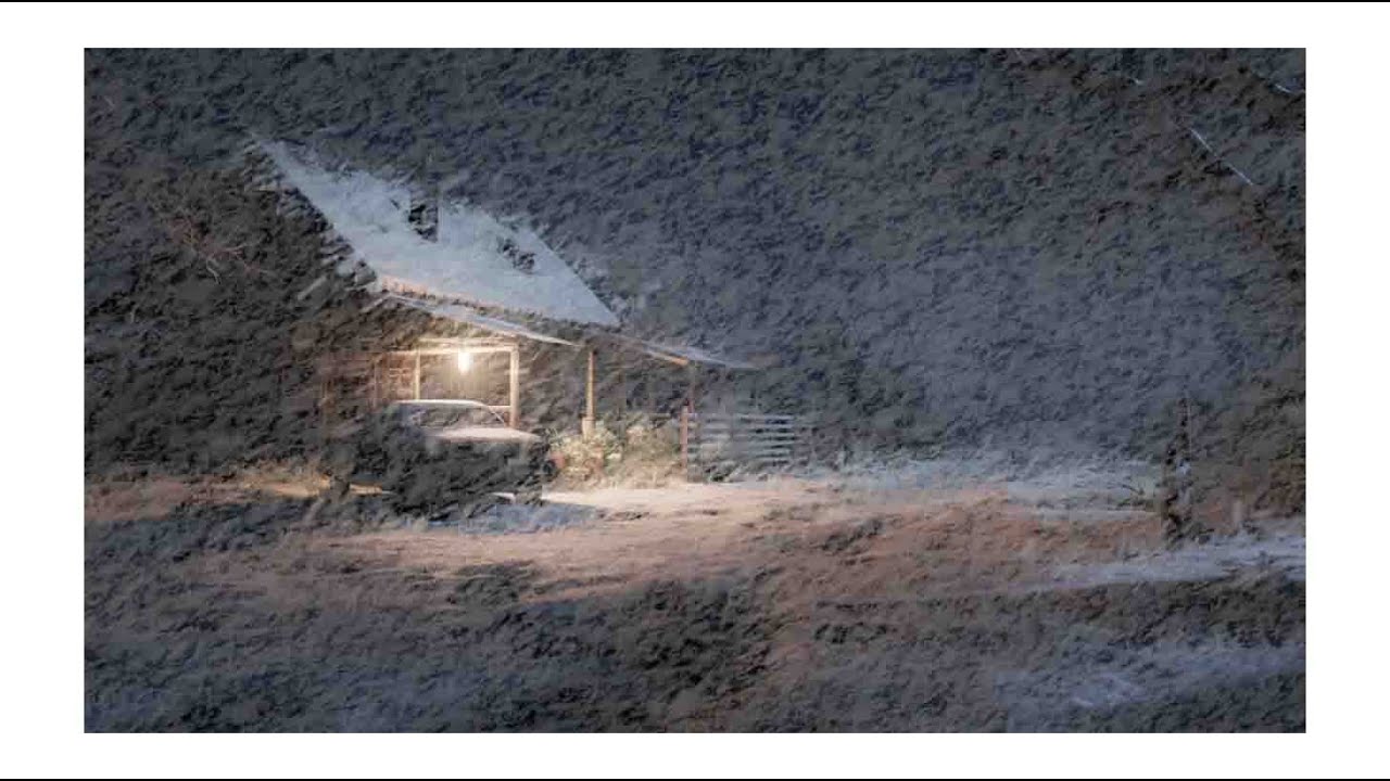 Sleep Through a Blizzard | White Noise Windstorm & Falling Snow Sounds ...