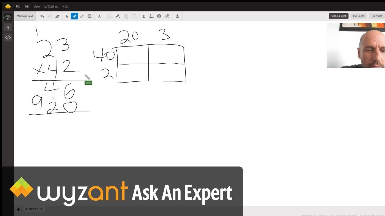 The Box Method Of Multiplication YouTube The Box Method Of Multiplication YouTube