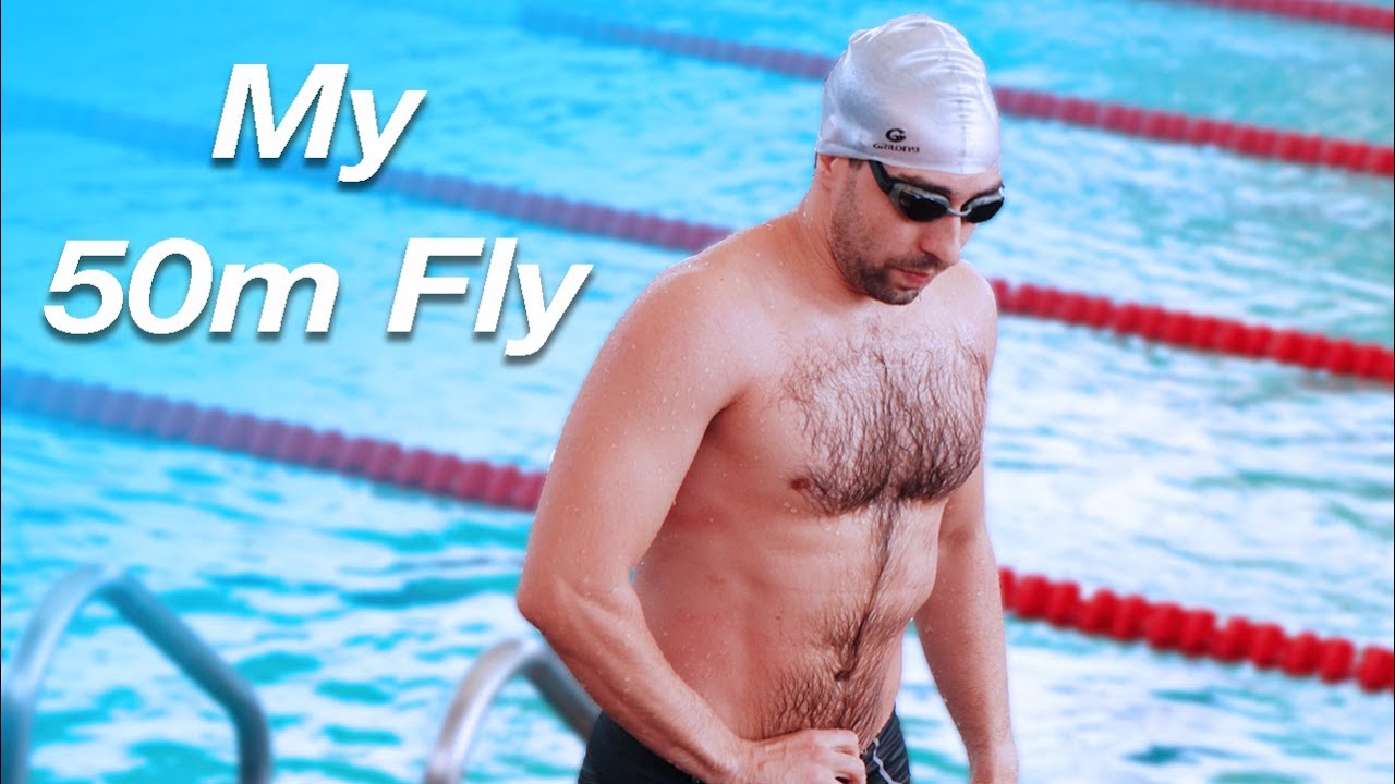 My 50m Fly swim in a medley relay after one-month training - Thailand ...