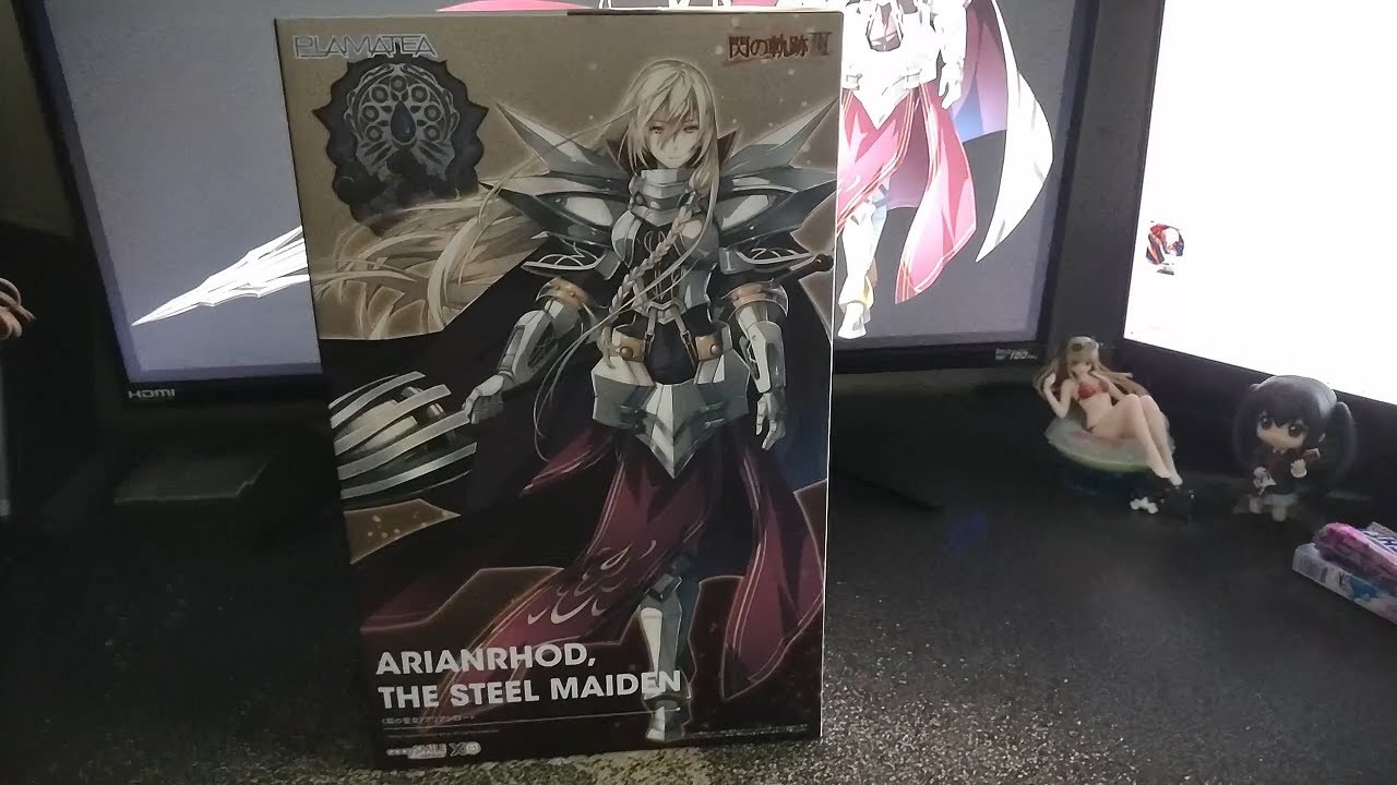 Arianrhod The Steel Maiden Plamatea unboxing + figure showing - YouTube
