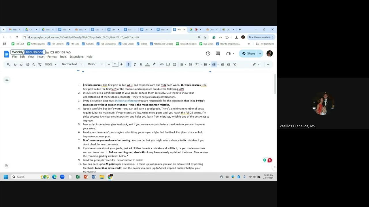 101 MOD 7, Week 2 (4-22-25) - YouTube