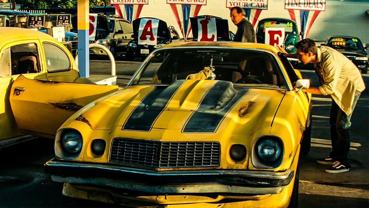 Transformers (2007) Sam Buys His First Car Scene Hindi (1080p) - YouTube