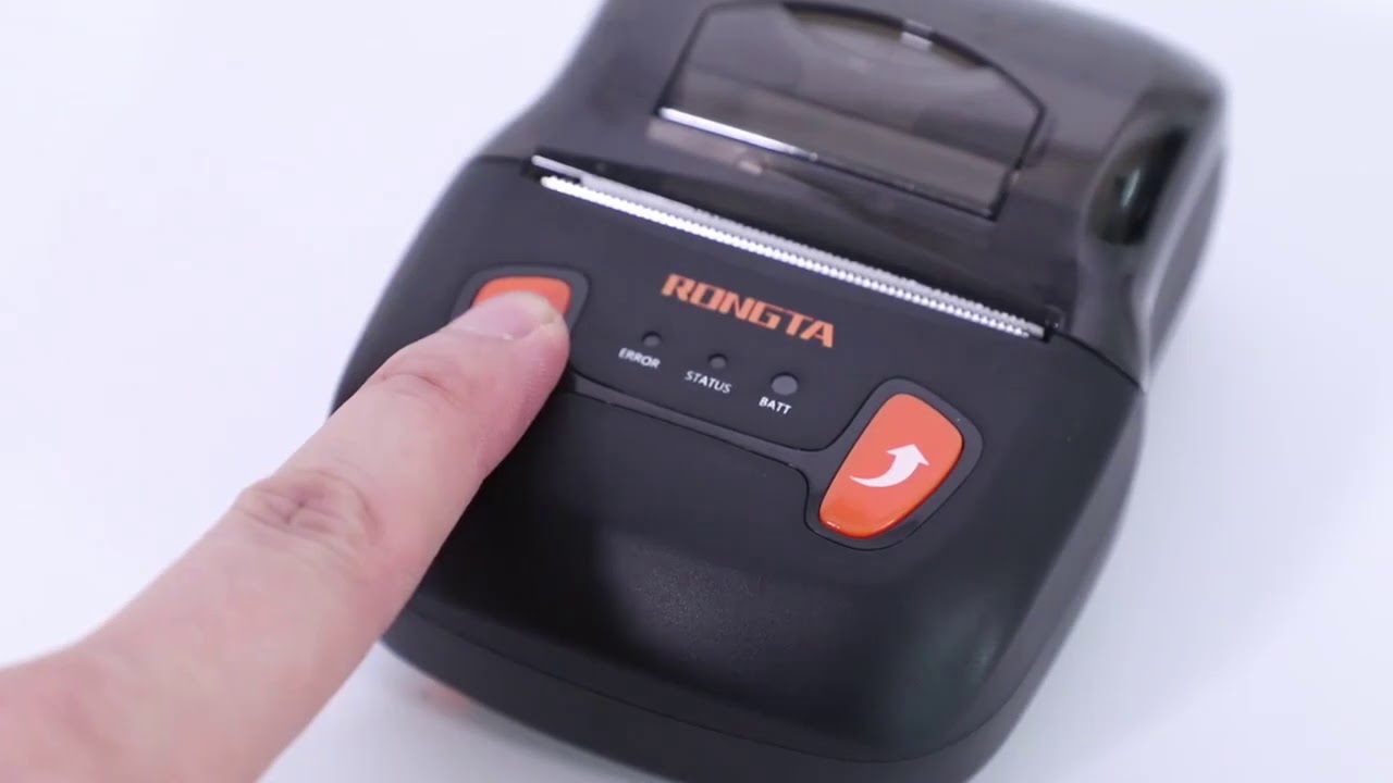 RPP02A Portable printer from Rongta - YouTube