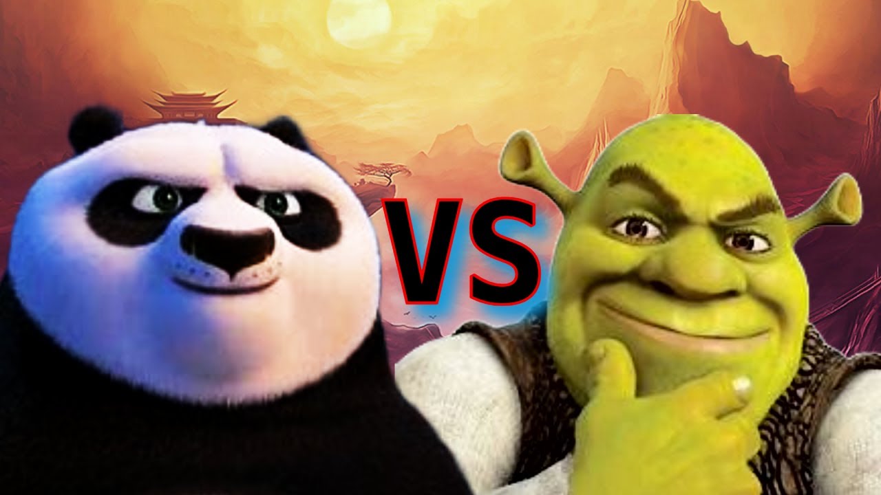 Po vs. Shrek - YouTube