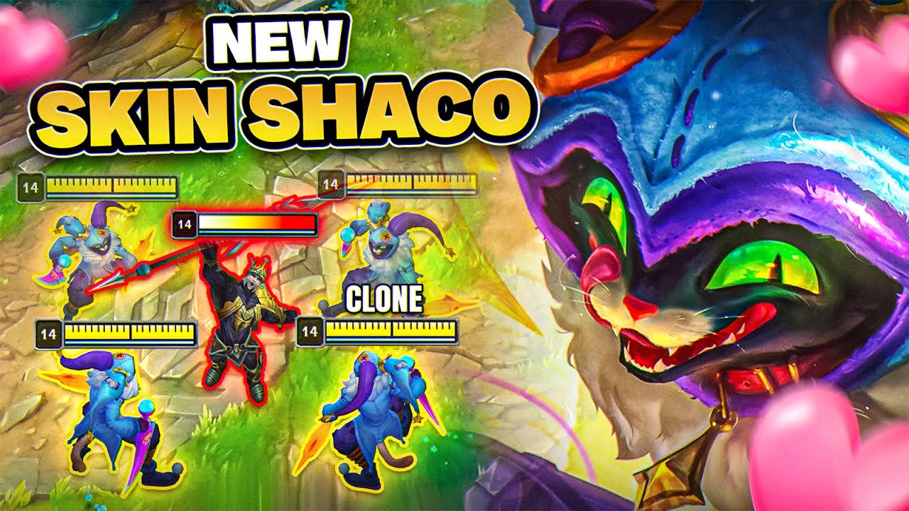 NEW SKIN SHACO JE SUIS AMOUREUX IL EST FANTASTIQUE POUR TROLL AHAH ...