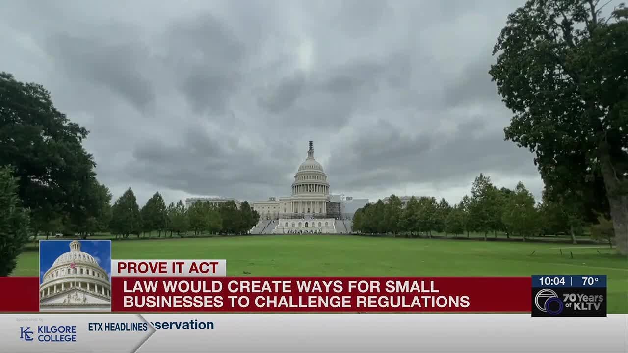 U.S. Rep. Moran explains goals of ‘Prove It Act’ - YouTube