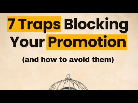 7 Traps blocking your Promotion #carrera #office #corporatetips #ShinyTales - YouTube