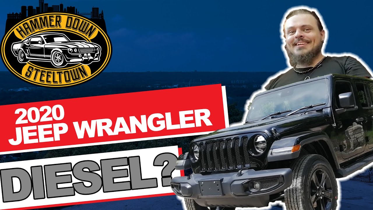 Wrapped #GLADIATOR Owner Drives a 2020 #JEEP ECODIESEL! | Hammer Down ...