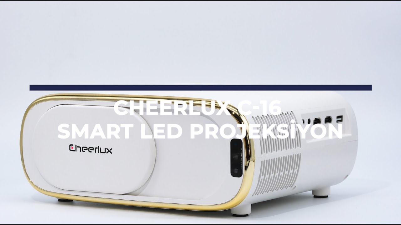 Cheerlux C16 Smart Projeksiyon Cihazı Kullanım Alanları - YouTube